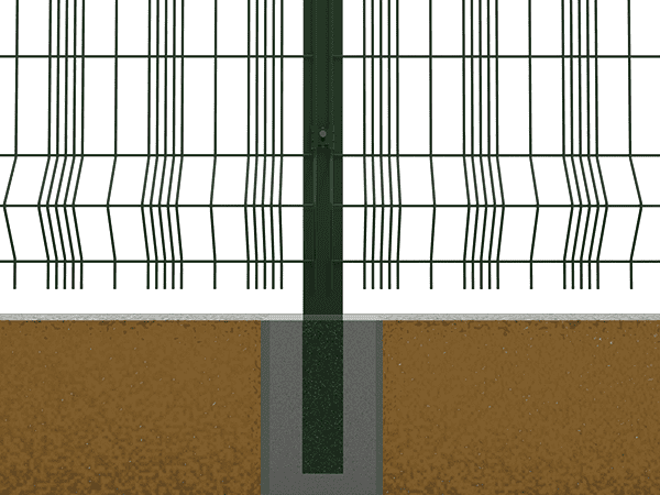 Paladin Fencing - A Unique Striped Welded Mesh Fence